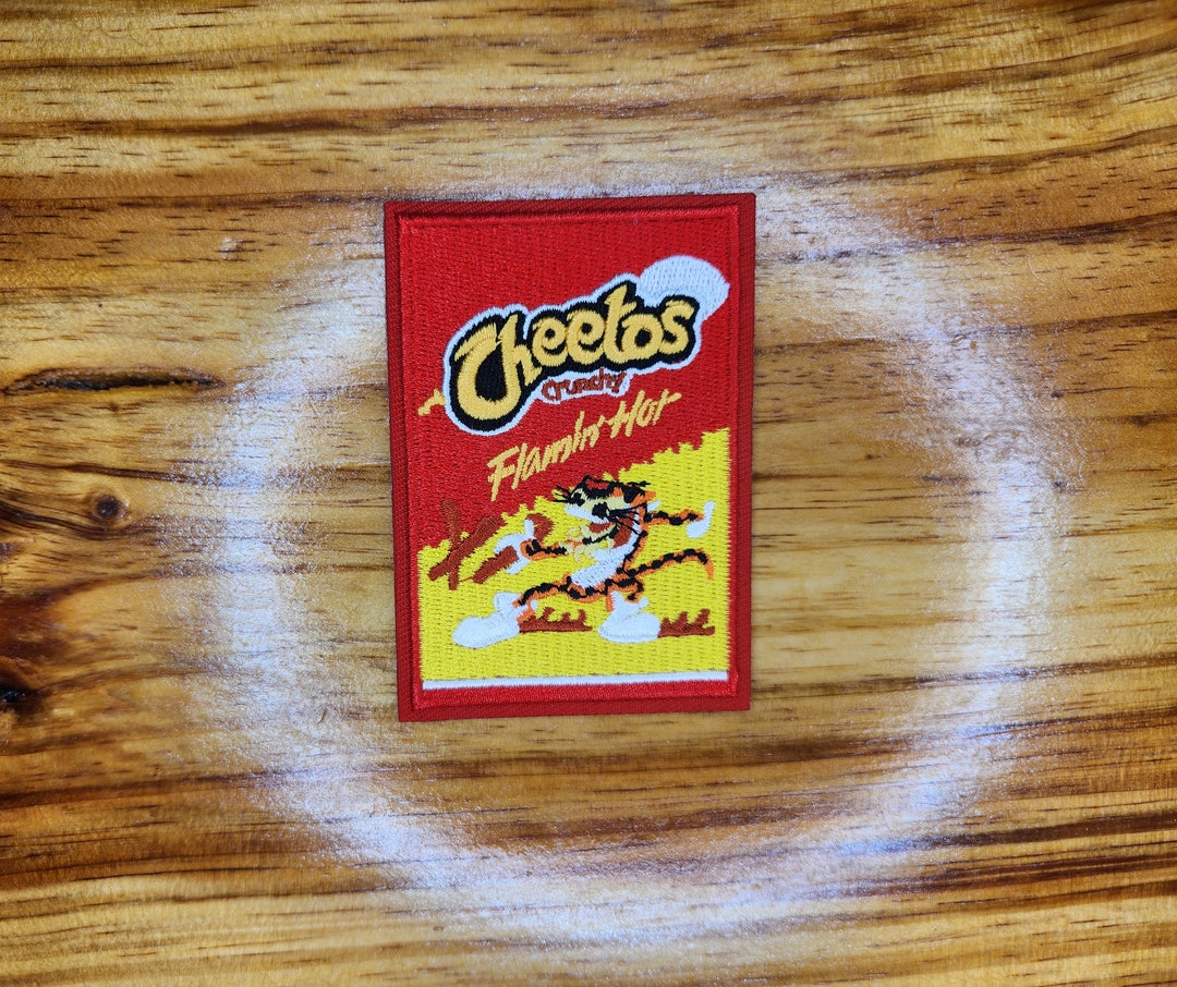 2.25 X 3.25 Flamin Hot Cheetos Bag Iron on Patch. No Sewing Needed, but ...
