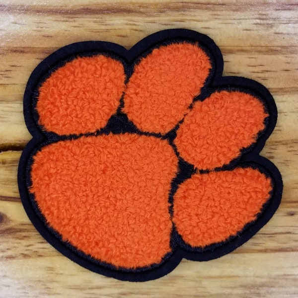 Clemson Paw Decal - Etsy