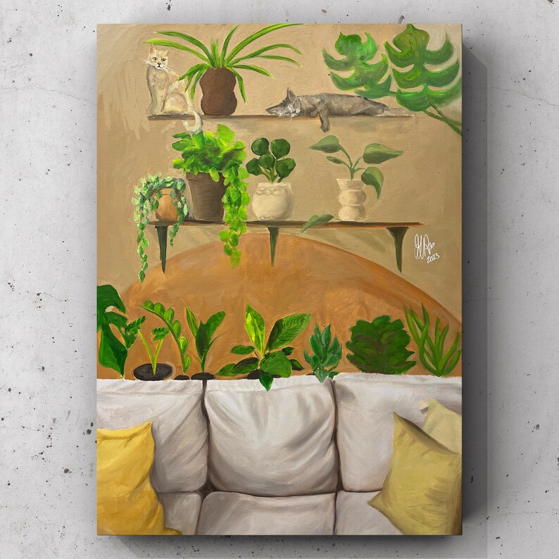 Aesthetic Couch Art - Etsy
