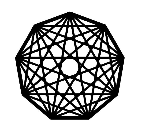 King Gizzard and the Lizard Wizard Nonagon Infinity DECAL - Etsy