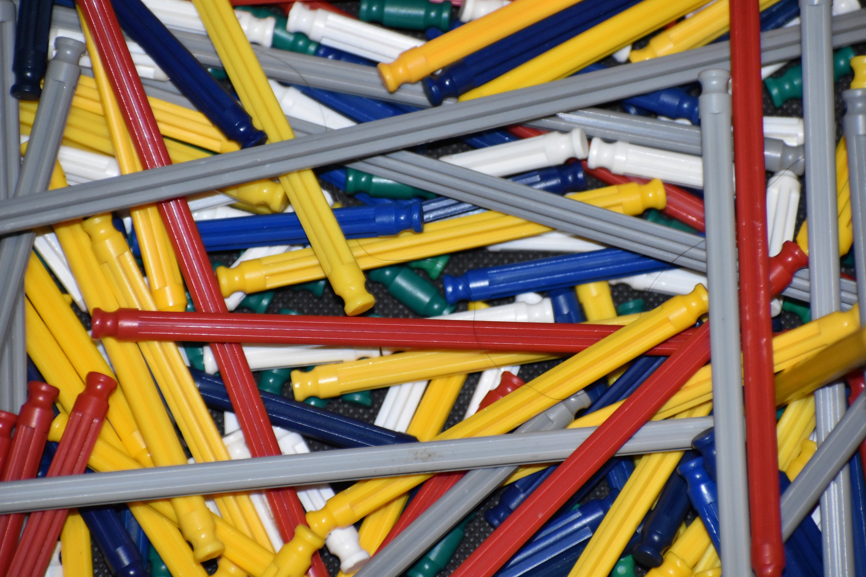 K'NEX 400 & 4 Wheels Rods Connectors Random Mixed Bulk Lot Standard ...