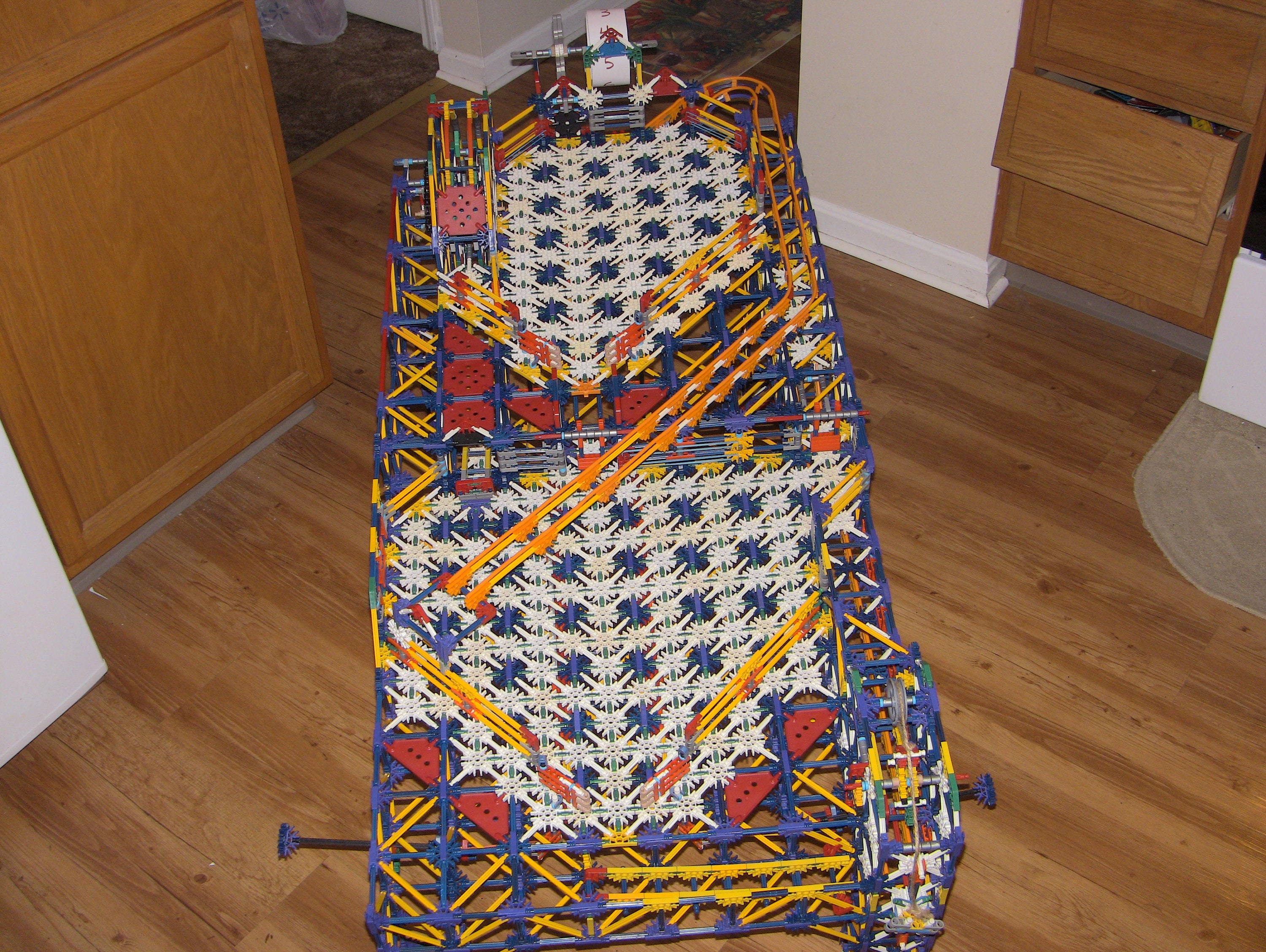 Knex Set Pinball Machine Double-decker-what-the-hecker 5,700 Piece COMPLETE SET - Etsy