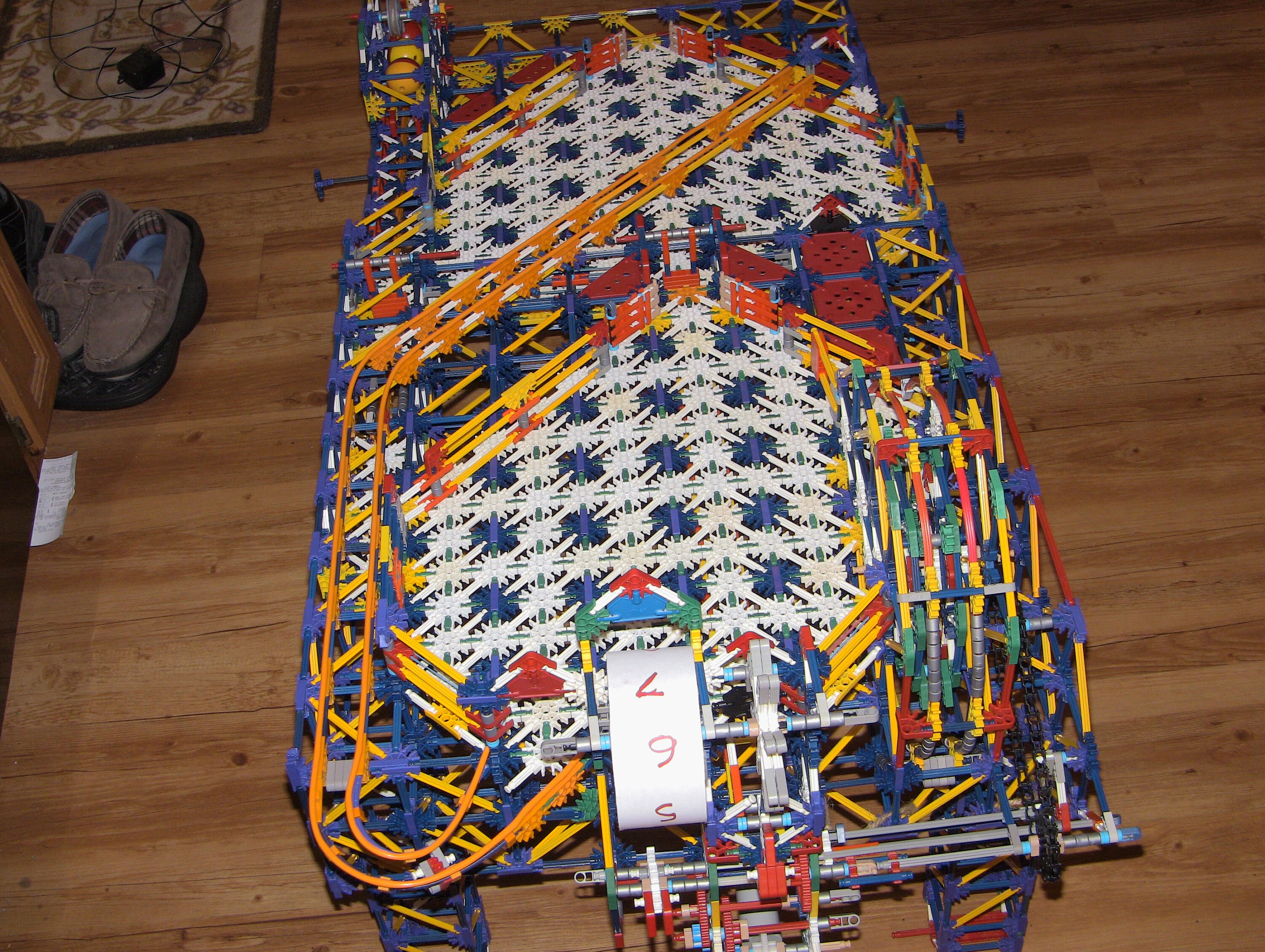 Knex Set Pinball Machine Double-decker-what-the-hecker 5,700 Piece ...