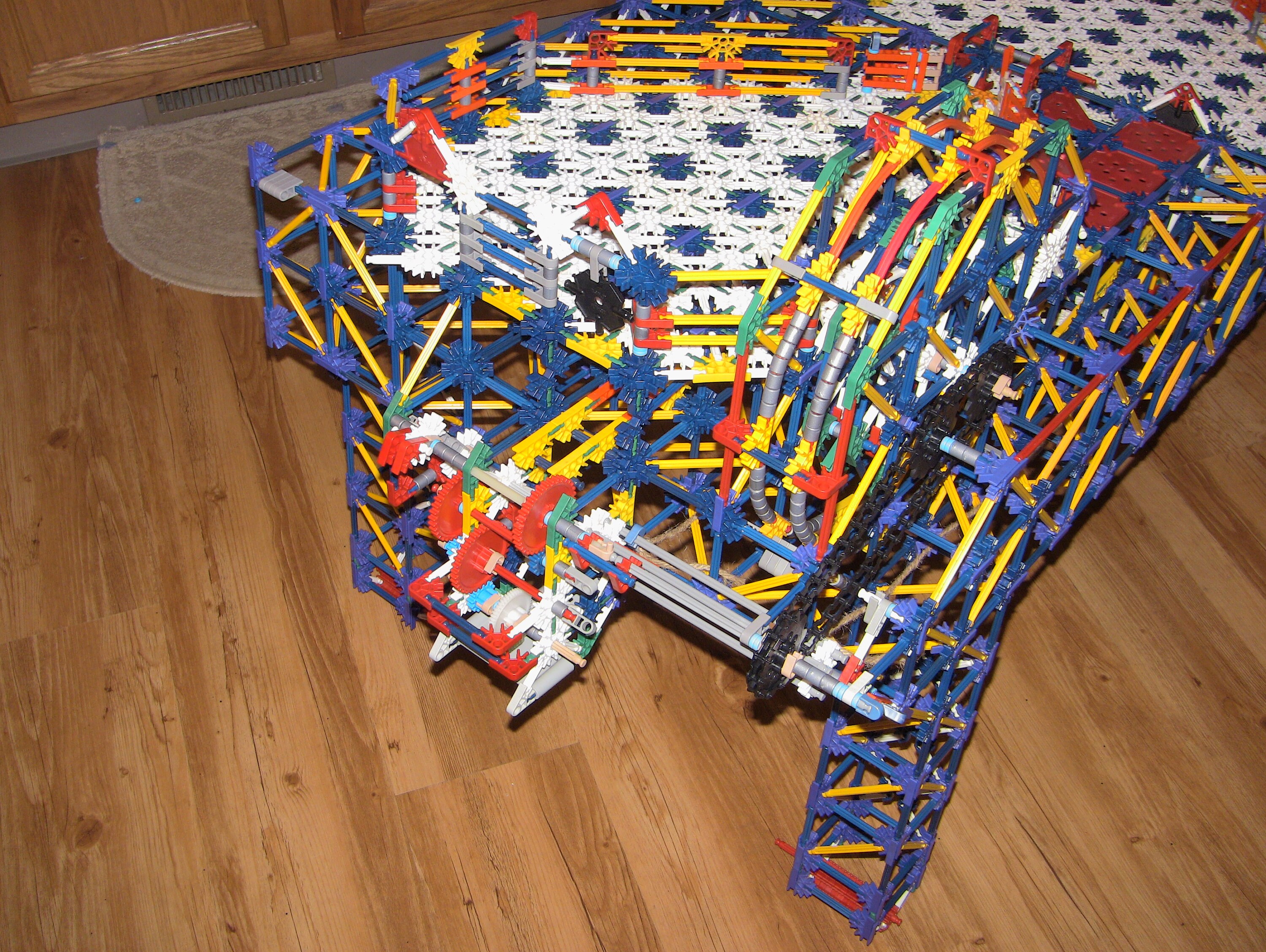 Knex Set Pinball Machine Double-decker-what-the-hecker 5,700 Piece ...