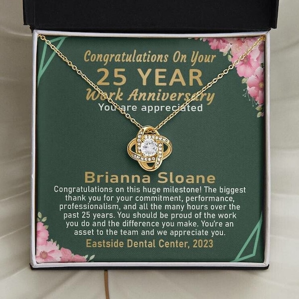 25 Work Anniversary - Etsy