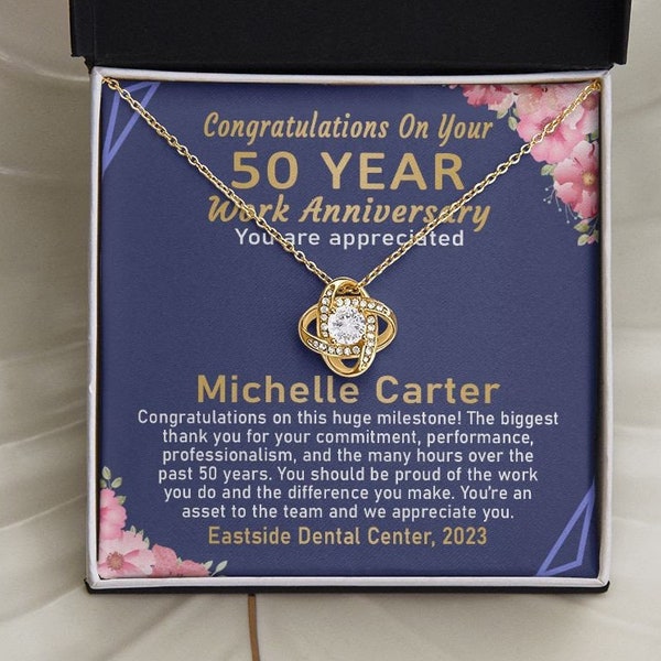 50th Work Anniversary Gifts - Etsy