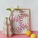 Pink Floral Print Digital Print Wall Art Home Decor Printable Wall Art ...