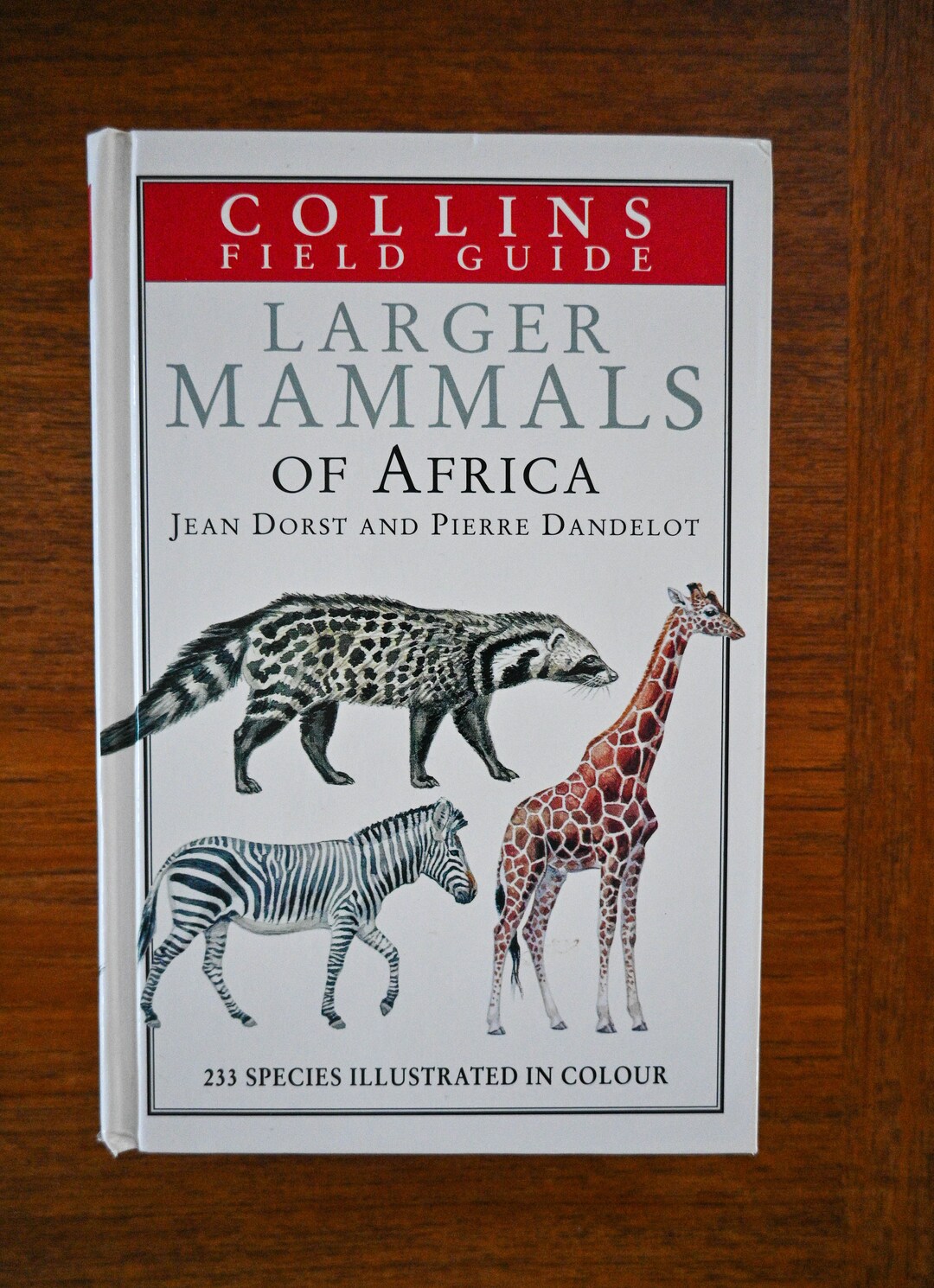 Larger Mammals of Africa Collins Field Guide Vintage Nature Book 1990s ...