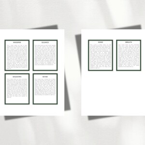 Shinrin Yoku Forest Bathing 30 Printable Cards Self-guided Forest ...