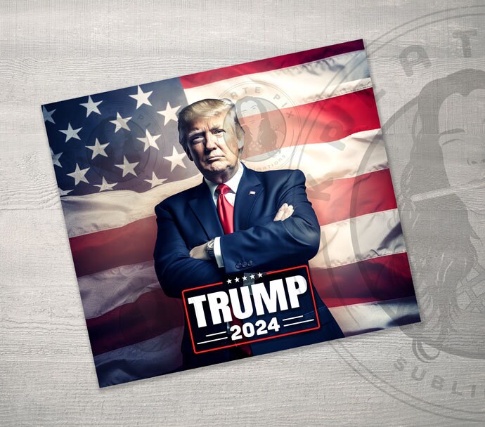 Donald Trump 2024 20oz Tumbler Wrap, Digital Download, Instant Download ...