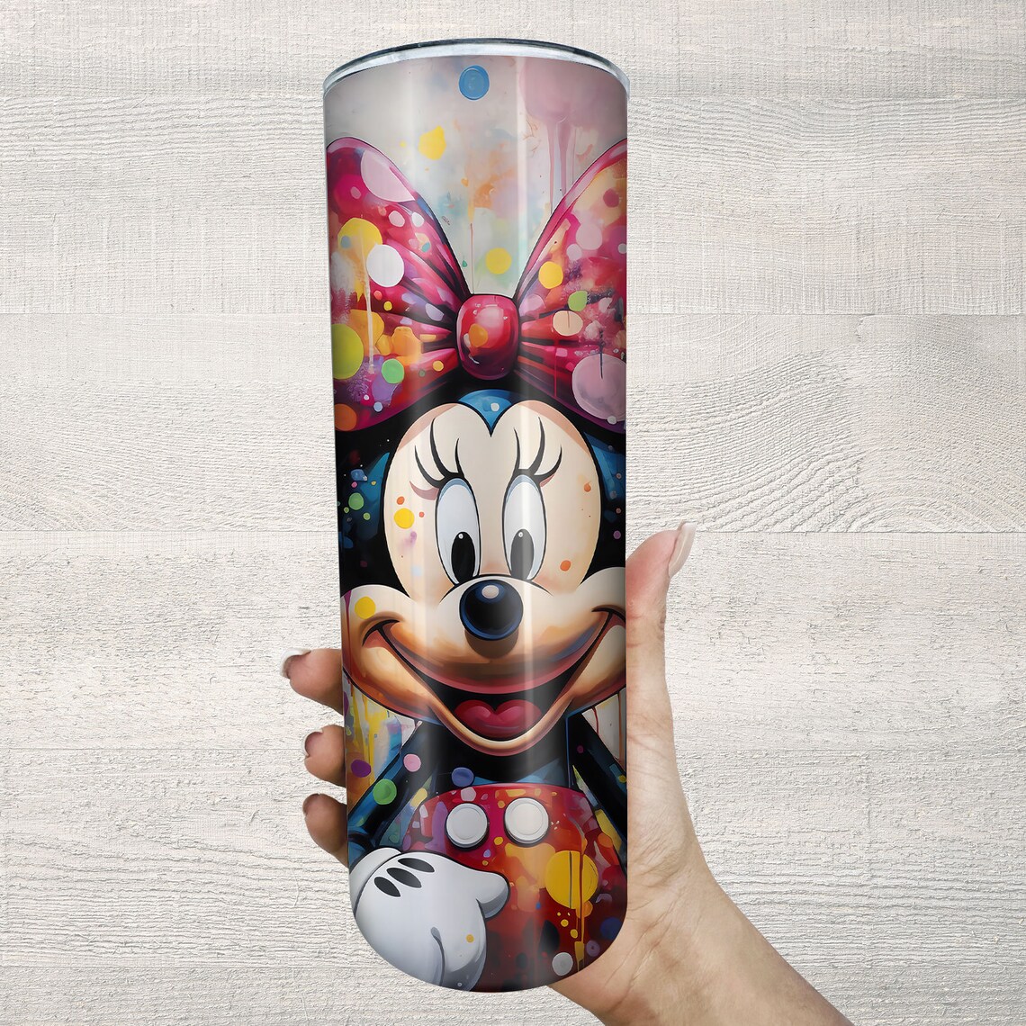 Mickey and Minnie Mouse 20oz Tumbler - Disney Inspired Cup for Disney ...