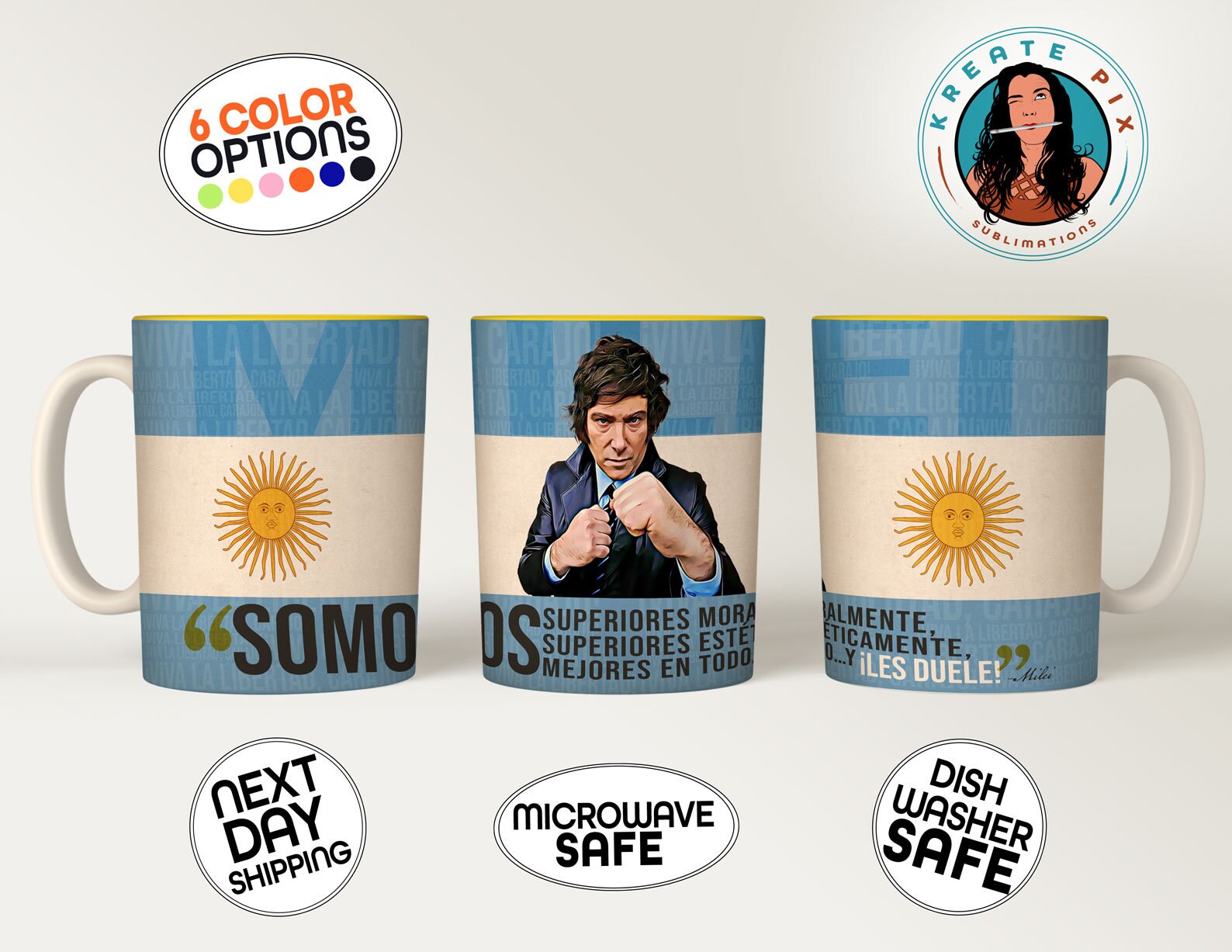 Javier Milei Quote Mug Start Your Day With a Dose of Libertarian Wisdom ...