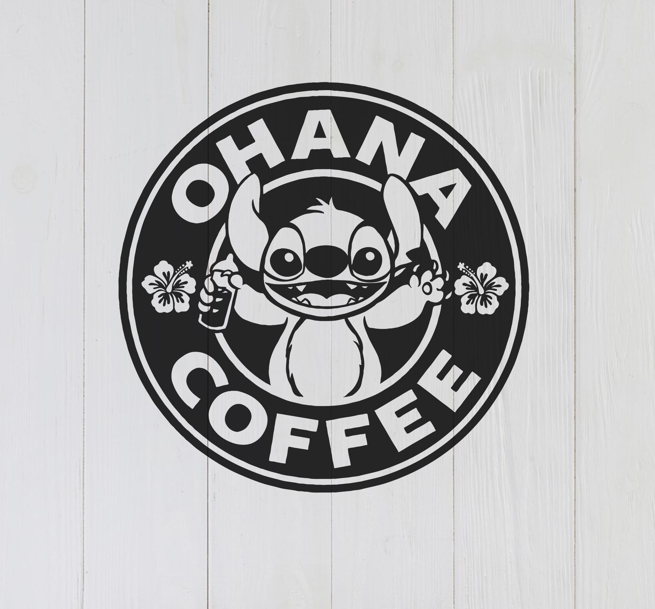 Stitch Ohana Starbucks Coffee Svg Ohana Starbucks Svg Stitch Svg Stitch Png Stitch Starbucks Png ...