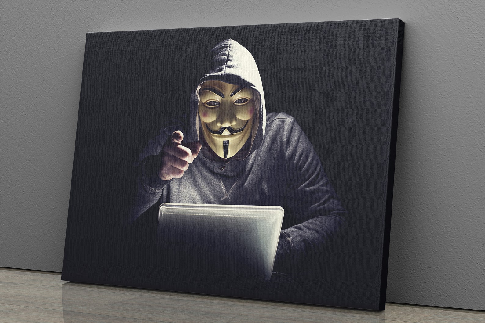 Hacker Poster Hack Hacking Internet Computer Art Canvas Print | Etsy