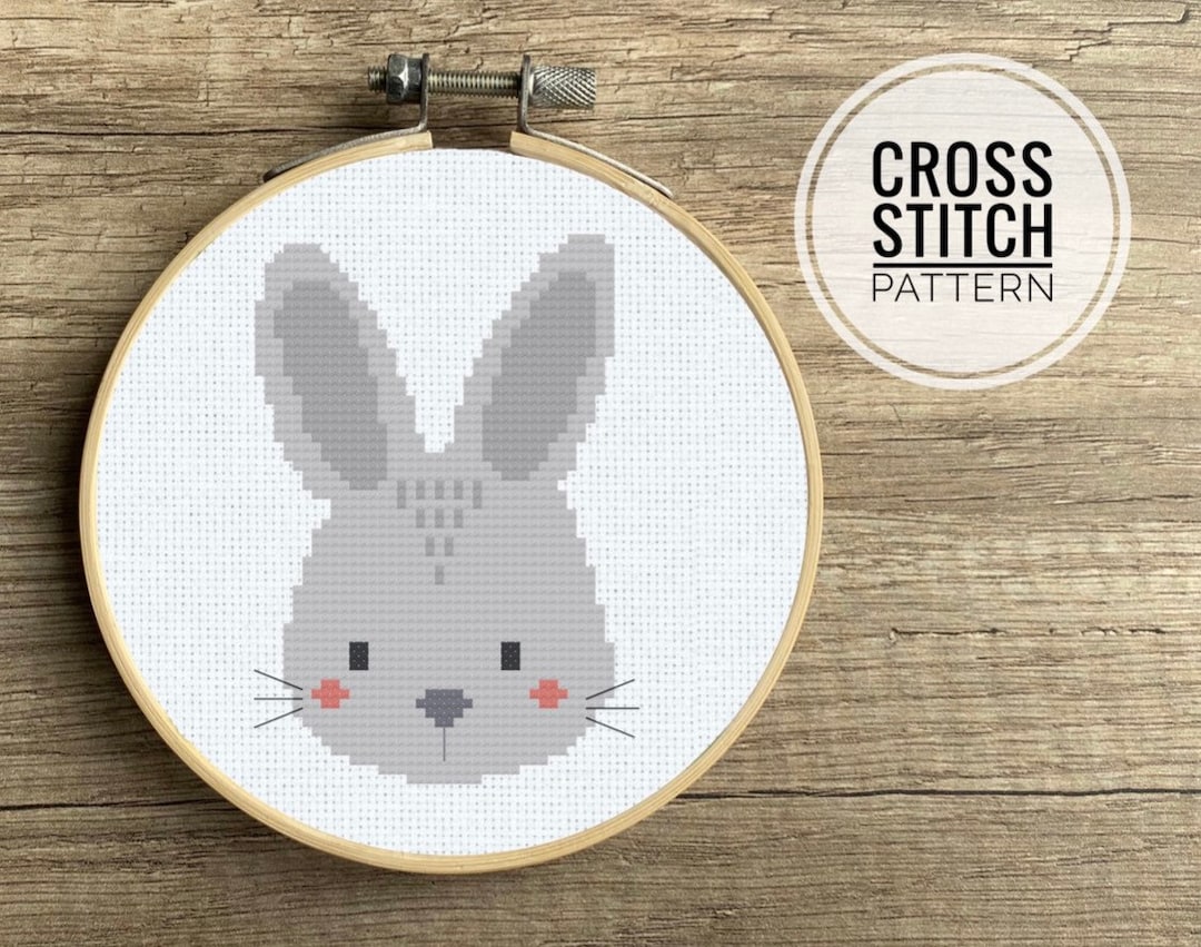 Bunny - Cross Stitch Pattern - Etsy