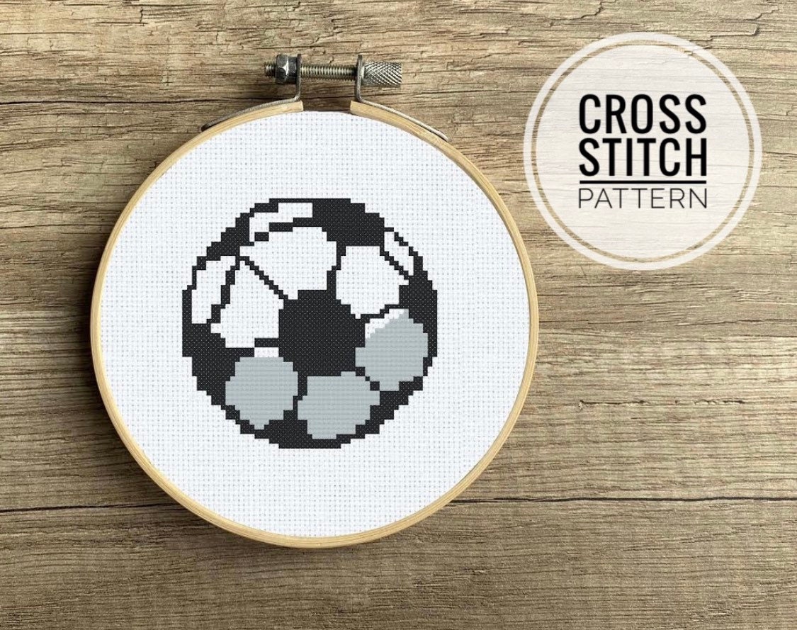 Soccer Ball - Cross Stitch Pattern - Etsy