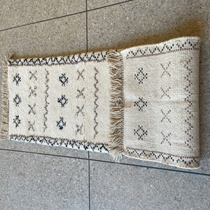 CUTE Moroccan Runner Rug Handmade Runner Rug Sheep Wool Rug - Etsy