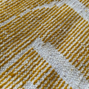 LUX MUSTARD RUG, 8.2x5.9ft Moroccan Mrirt Rug, Handmade Berber Yellow ...