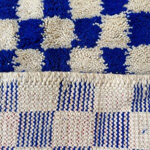 STUNNING BENIOURAUN RUG, Moroccan Rug, Sheep Wool Rug, Checkered Rug ...