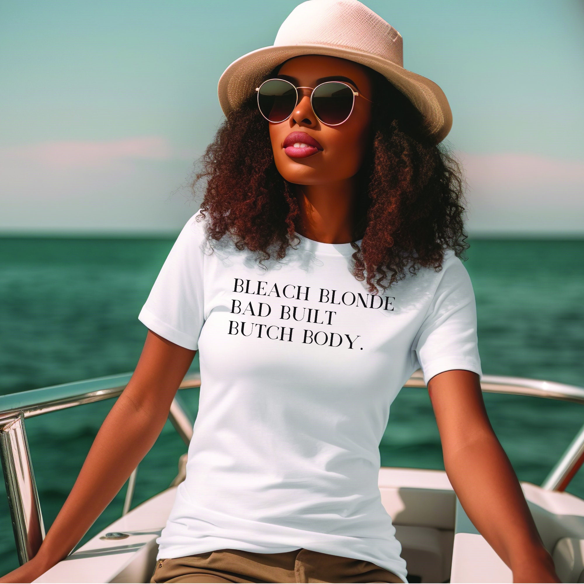 Bleach Blonde Bad Built Butch Body SVG, Funny Political Shirt, Clap ...