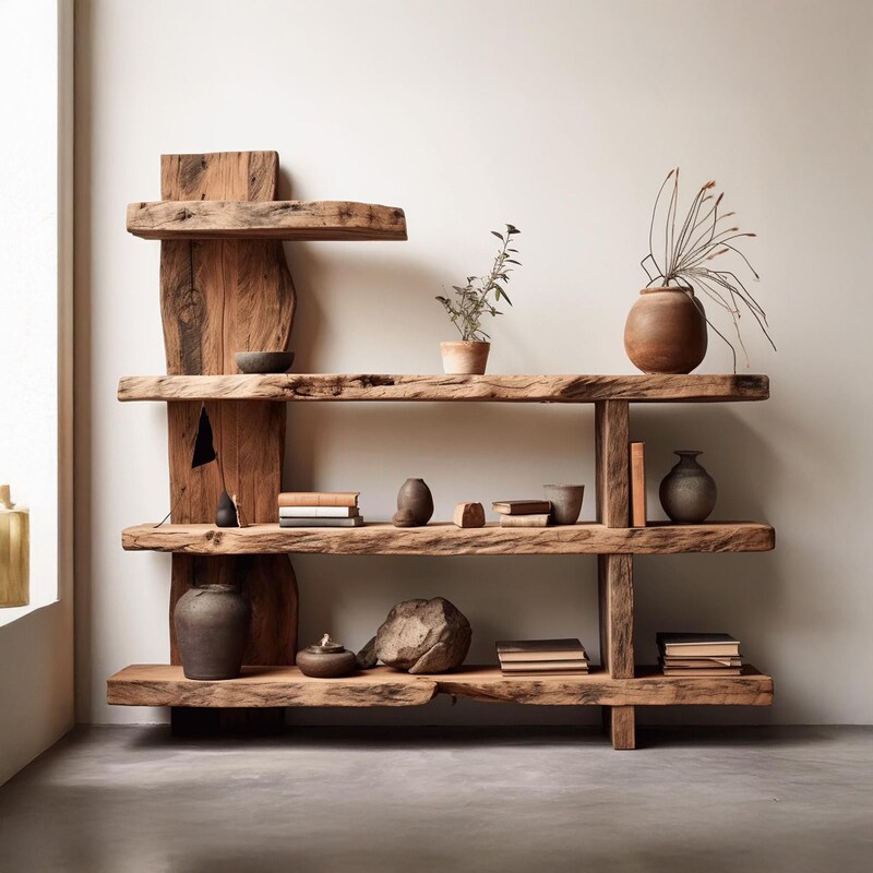 Corner Bookcase - Etsy
