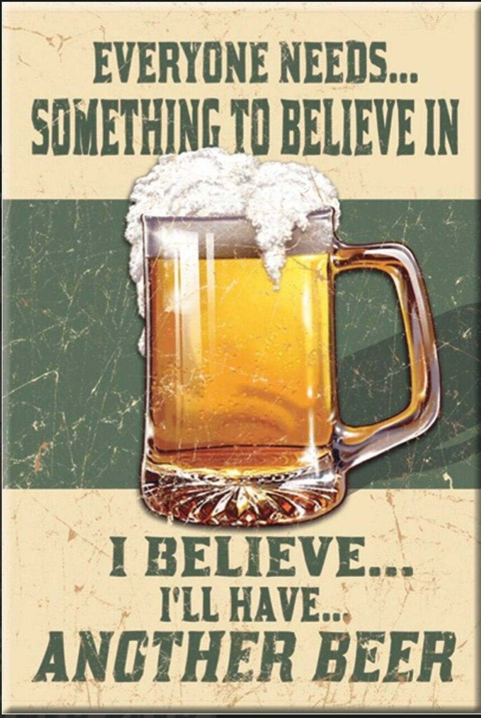I Believe I Will Have Another Beer on a 2x3 Refrigerator - Etsy