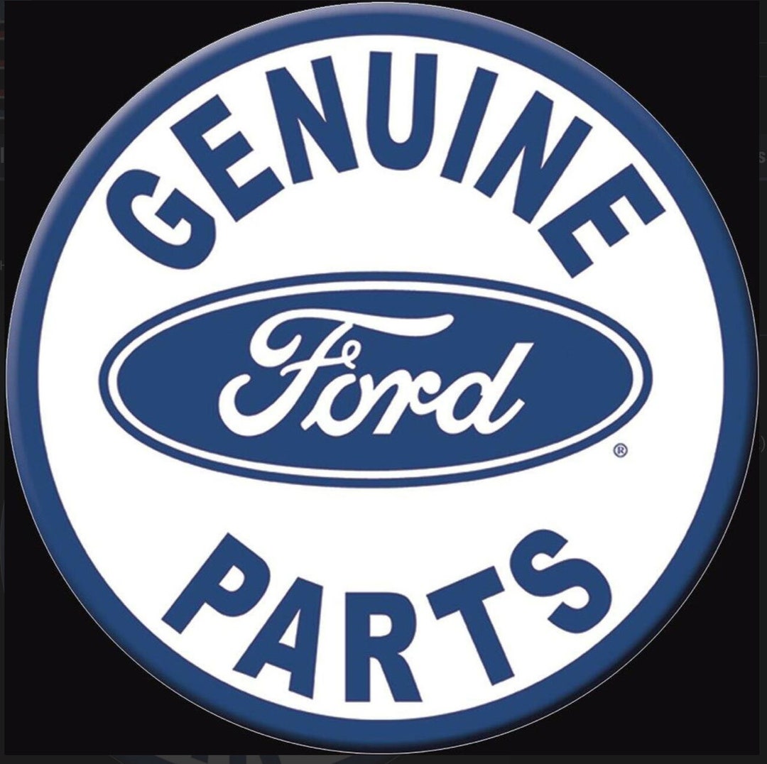 Genuine Ford Parts Refrigerator Magnets,3” Diameter Magnet With Glossy ...