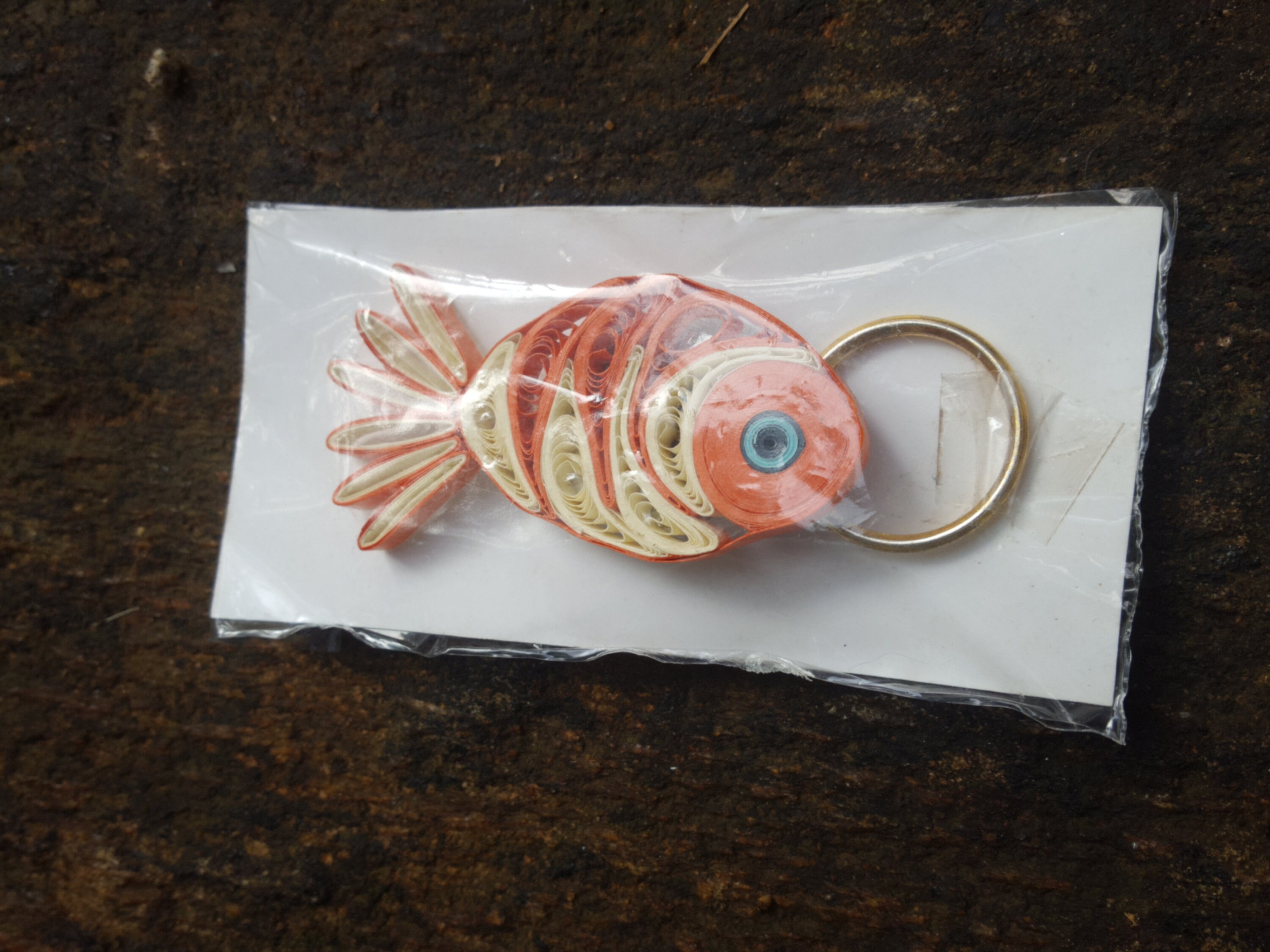 Hand Made Paper Quilling Key Tag With Key Chain - Etsy