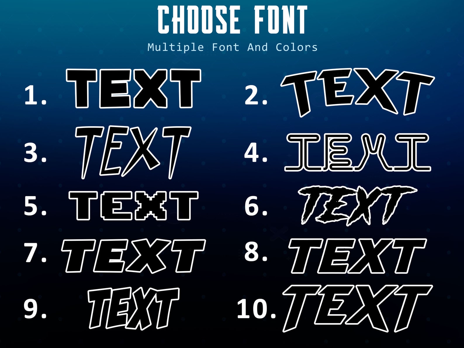Custom Animated Name, Logo Overlay for Streamer, Animated Text Logo, Name for Twitch Youtube ...