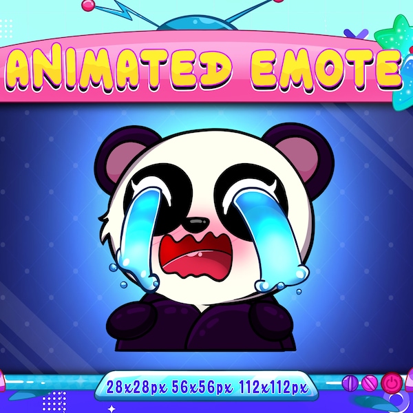 Crying Twitch Emote - Etsy