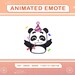 Panda Happy Dance Animated Emote, Animated Panda Happy Dance Twitch ...