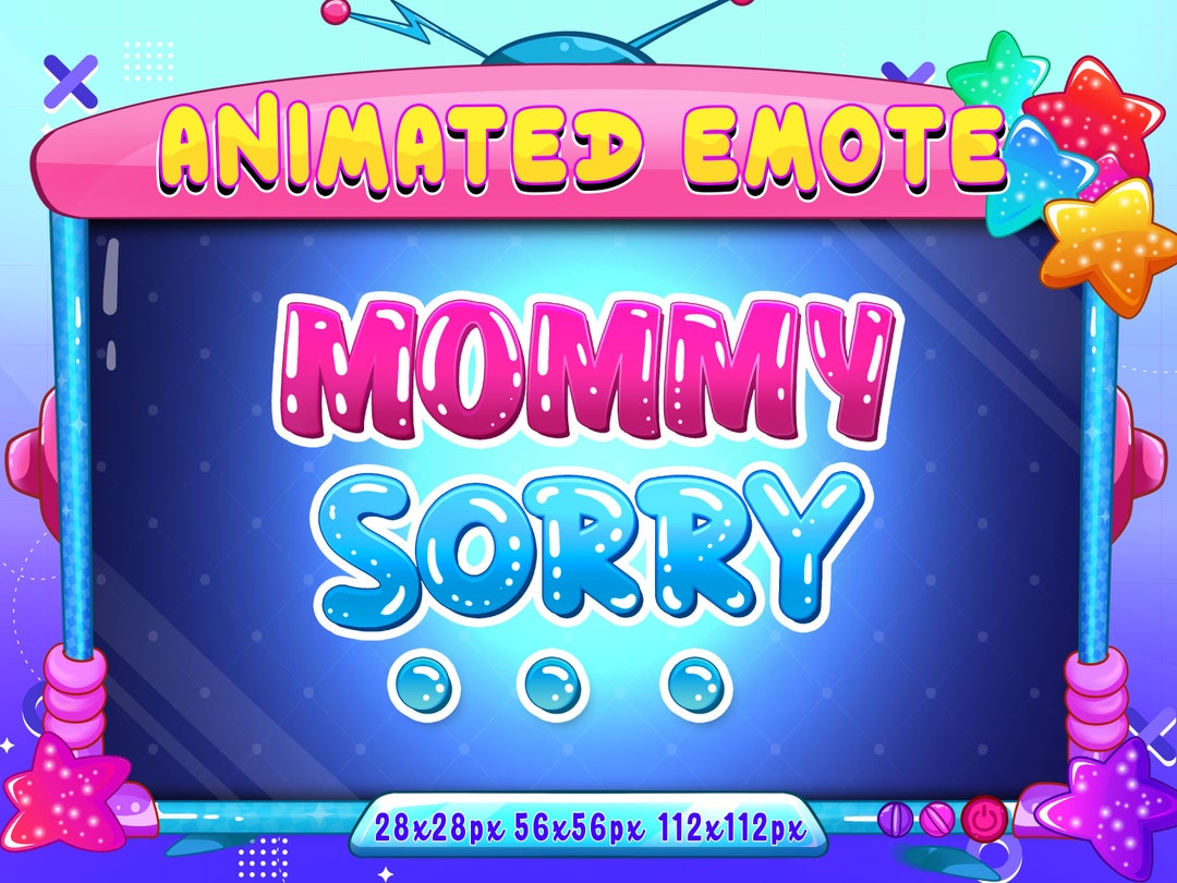 Mommy Sorry Animated Emote, Mommy Sorry Animated Twitch Discord Youtube ...
