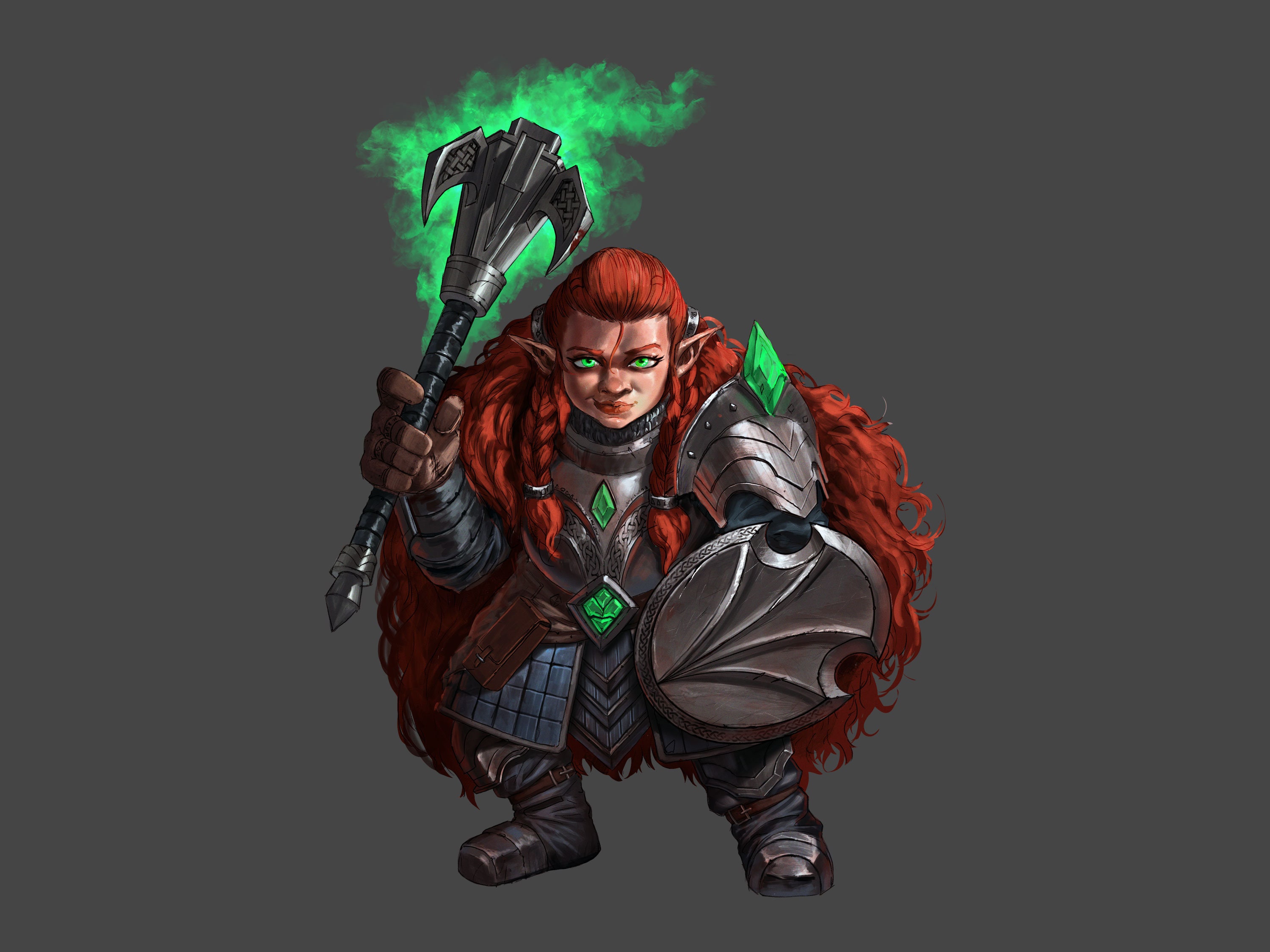 Dnd Game Character Commission Custom Game Character Digital - Etsy