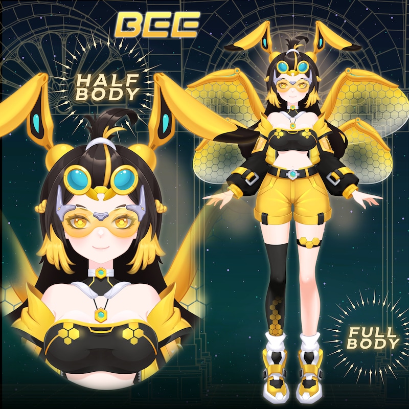 Bee vtuber costume - Etsy.de