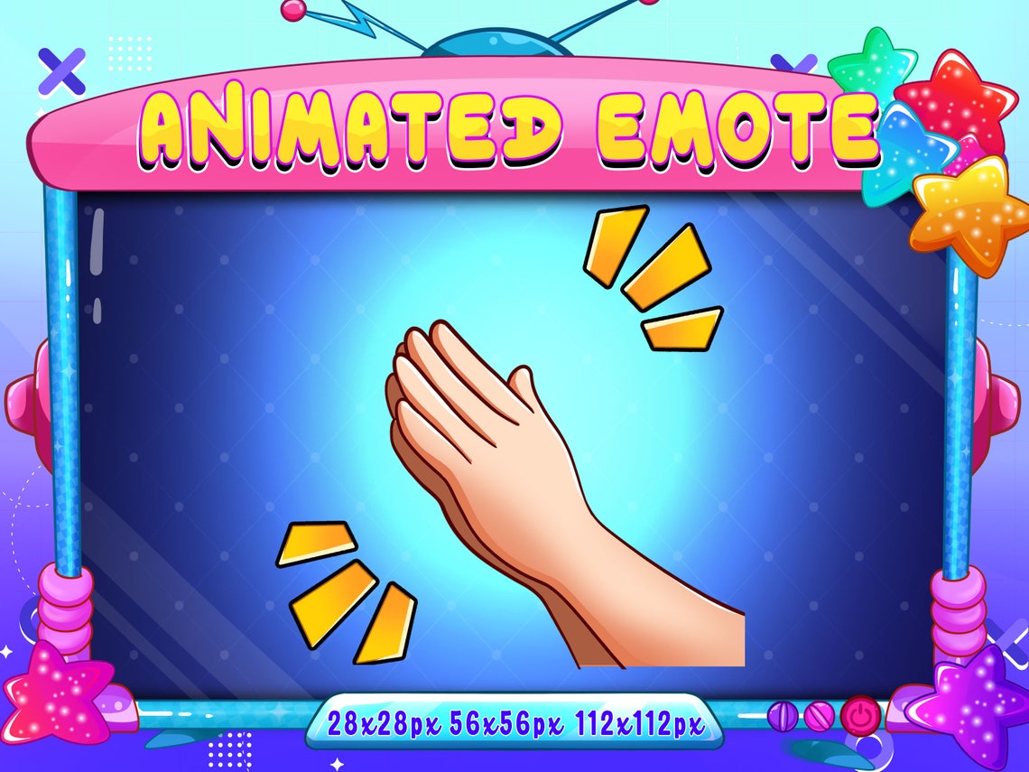 Clapping Hands Congrats Animated Emote, Clapping Hands Animated Twitch ...