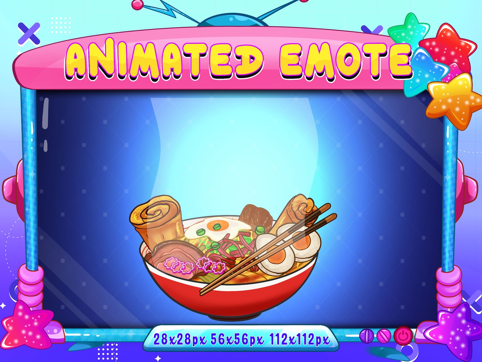 Ramen Eating Animated Emote, Ramen Pressing Animated Twitch Discord ...