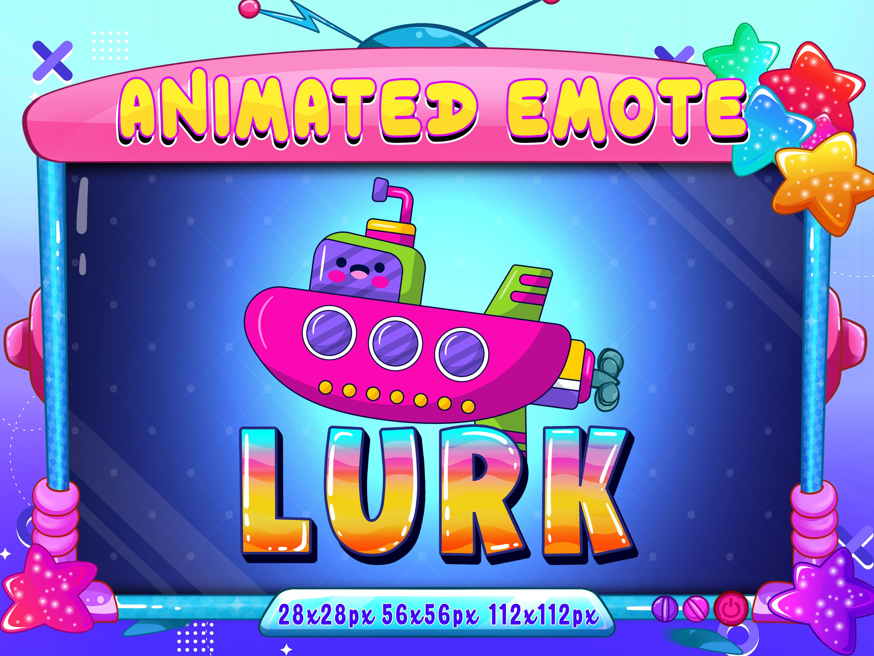 Lurk Submarine Diving Animated Emote, Lurk Submarine Diving Youtube ...
