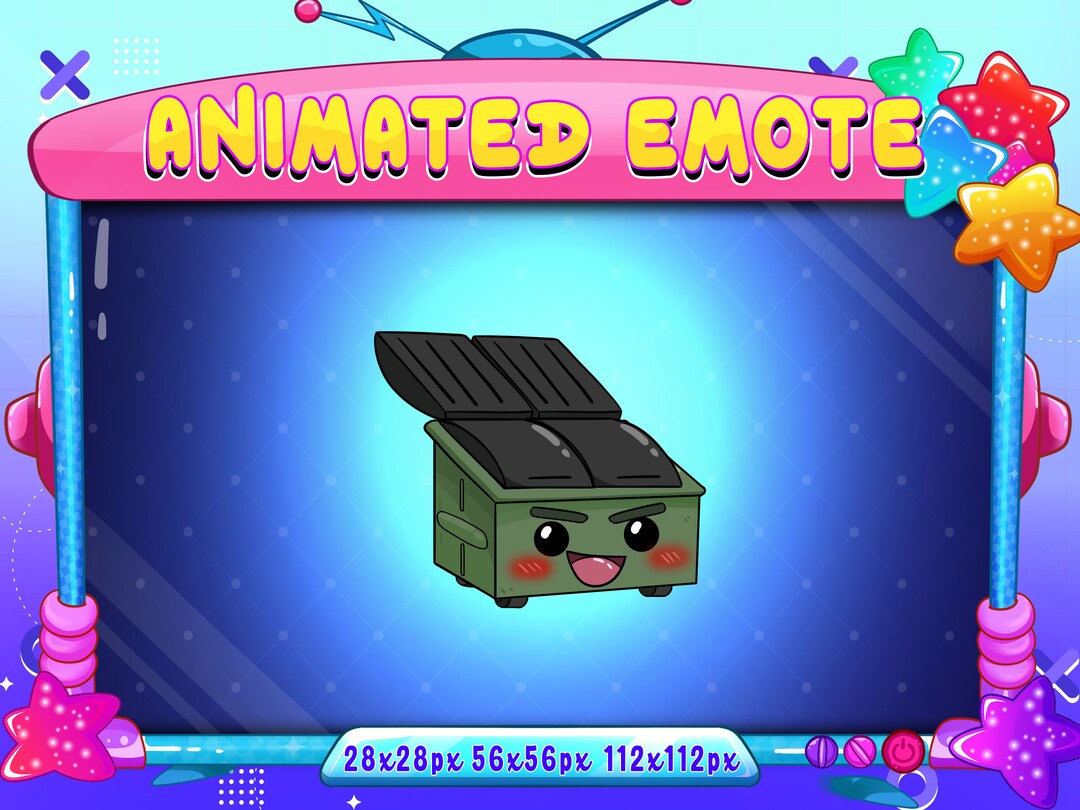 Dumpster Goes Fire Emote, Dumpster Animated Twitch Discord Youtube ...