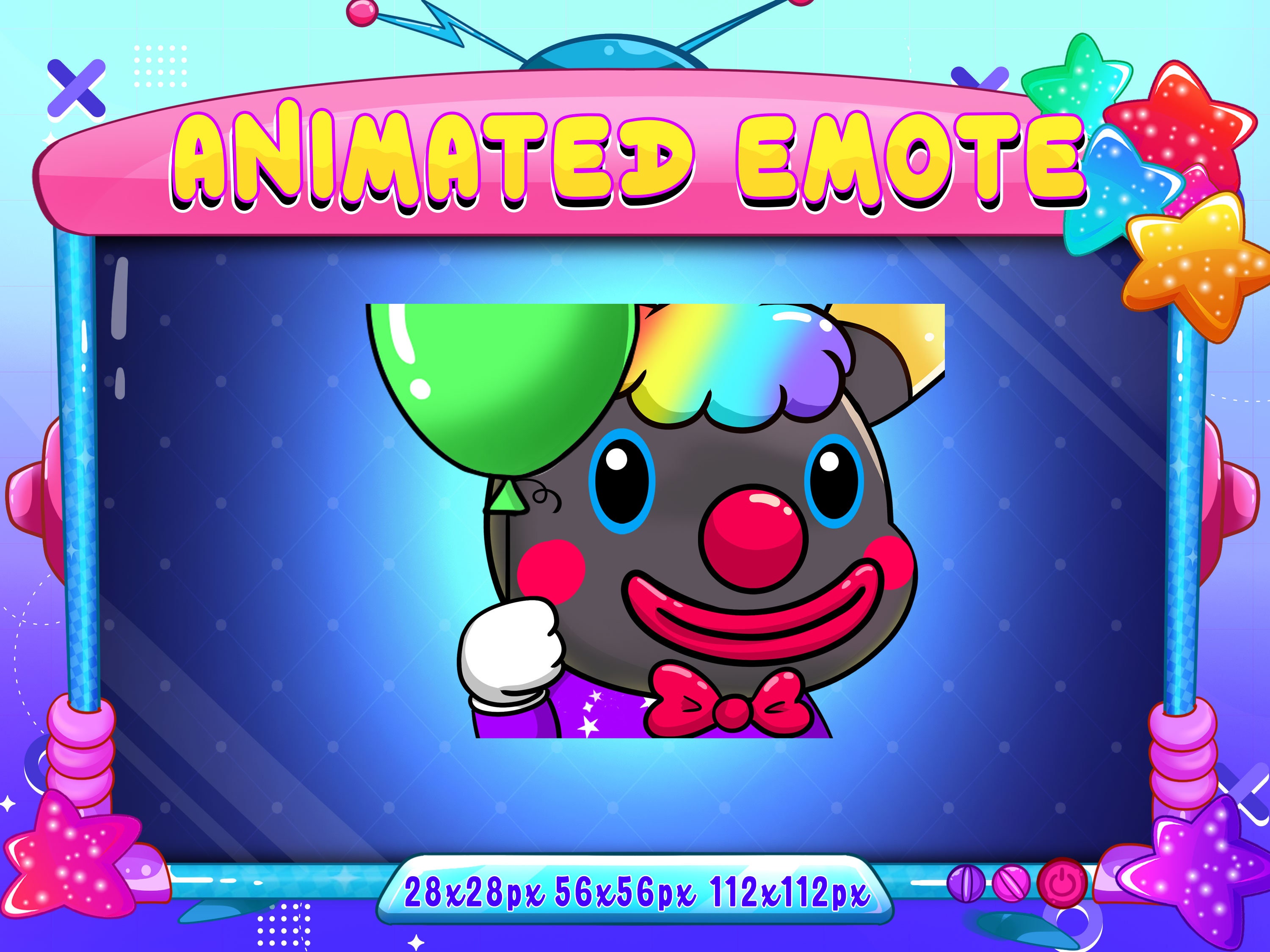 Joker Umbreon Animated Emote, Animated Joker Umbreon Twitch Discord ...