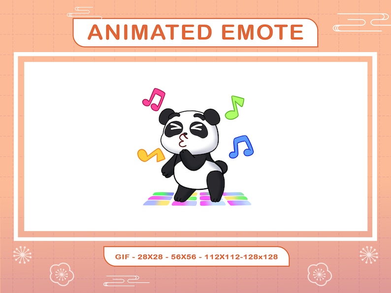 Panda Happy Dance Animated Emote, Animated Panda Happy Dance Twitch ...