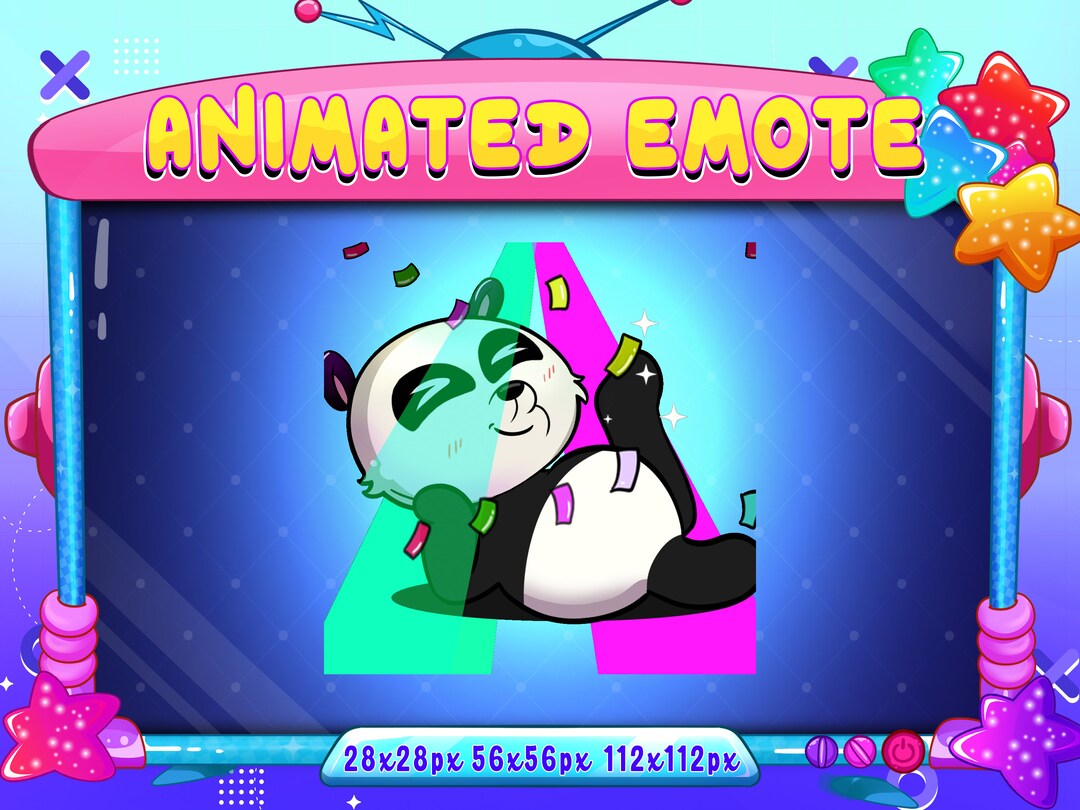 Leg Dance Panda Animated Emote, Animated Dancing Panda Twitch Discord ...