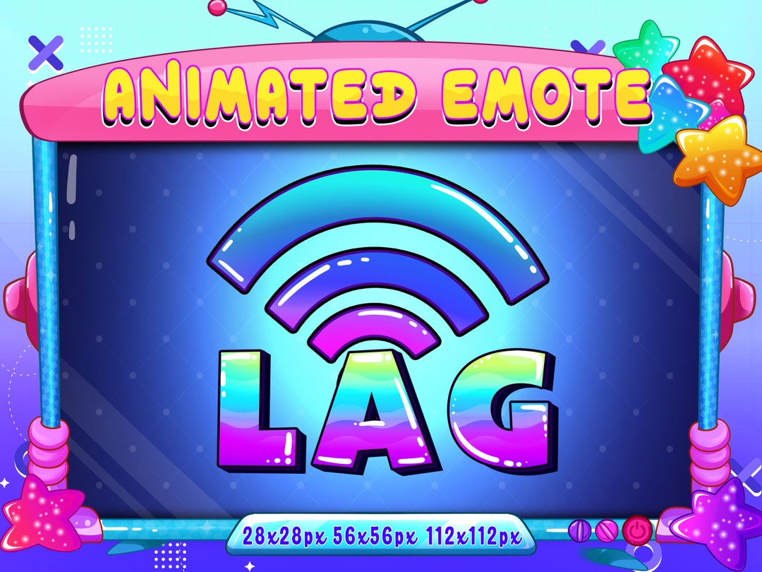 Lag Internet Connection Animated Emote, Stream Ping Internet Connection ...