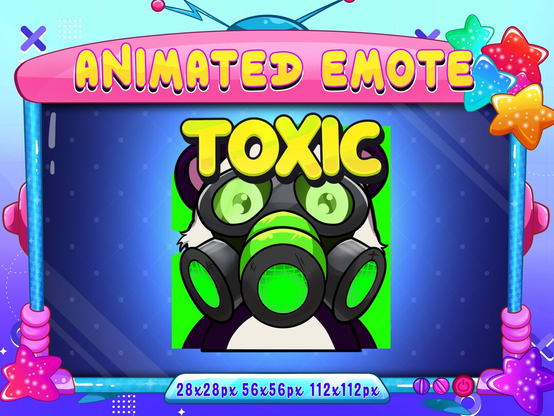 Toxic Panda Animated Emote, Animated Toxic Panda Twitch Discord Youtube ...
