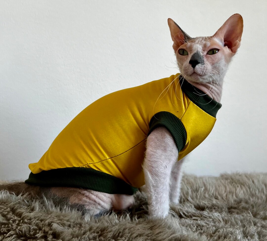 UV Sun Protection Sphynx Cat Top SPF 50 Cat Clothes - Etsy