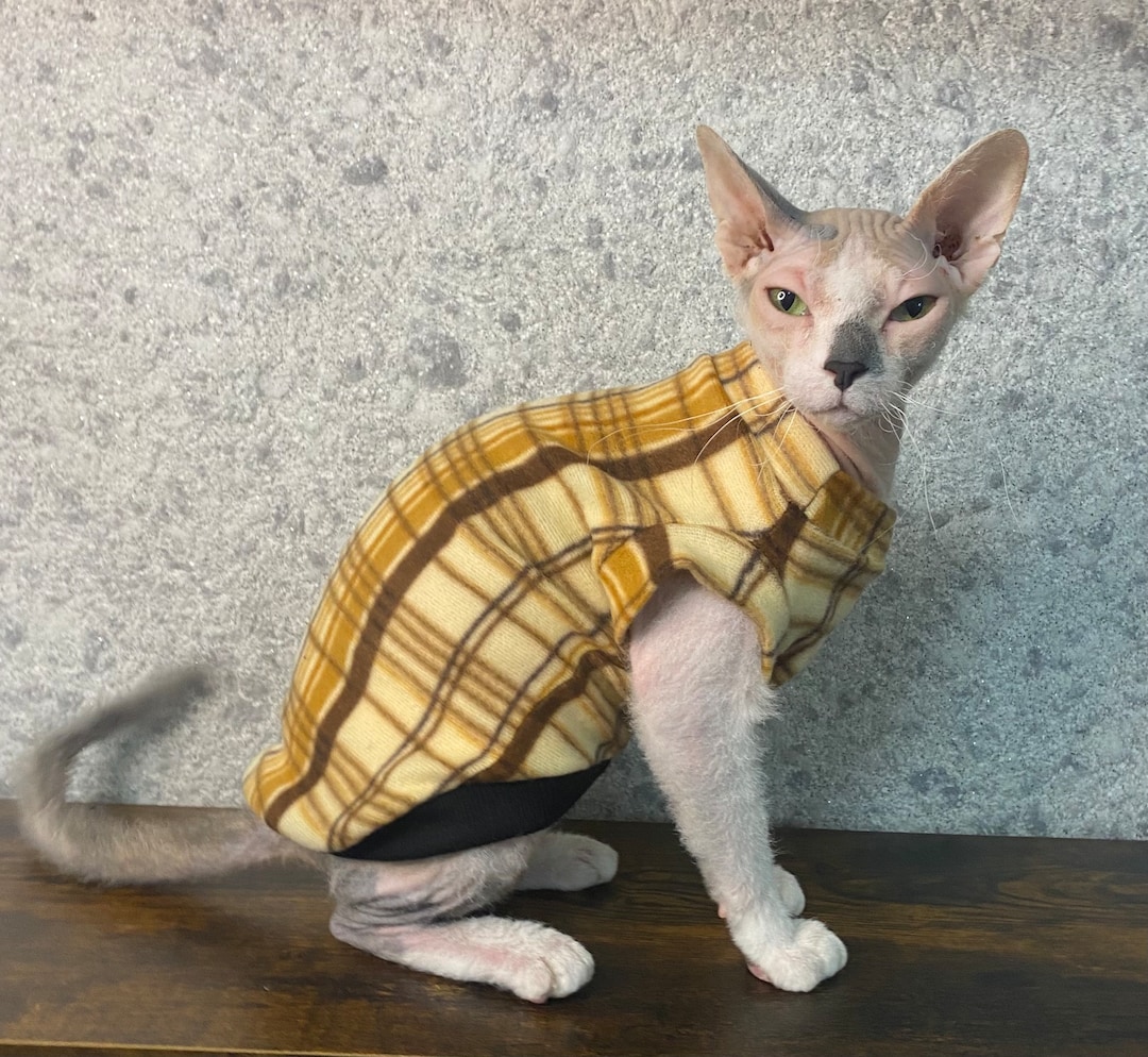 Sphynx Cat Clothes, Sphynx Jumper, Sphynx Sweater, Sphynx Clothes, Cat ...