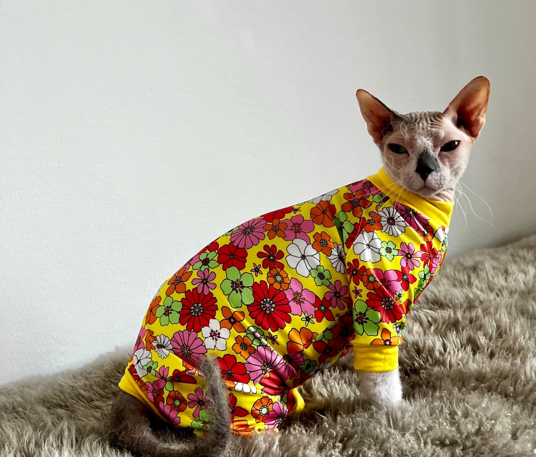UV Protection All in One Cat Pyjamas Ideal for Recovery Suit, Make Your ...
