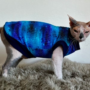 Cat Jumper for a Sphynx Cat Clothes, Sphynx Jumper, Sweater, Designer ...
