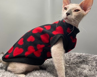Fleece Cat Jacket - Etsy