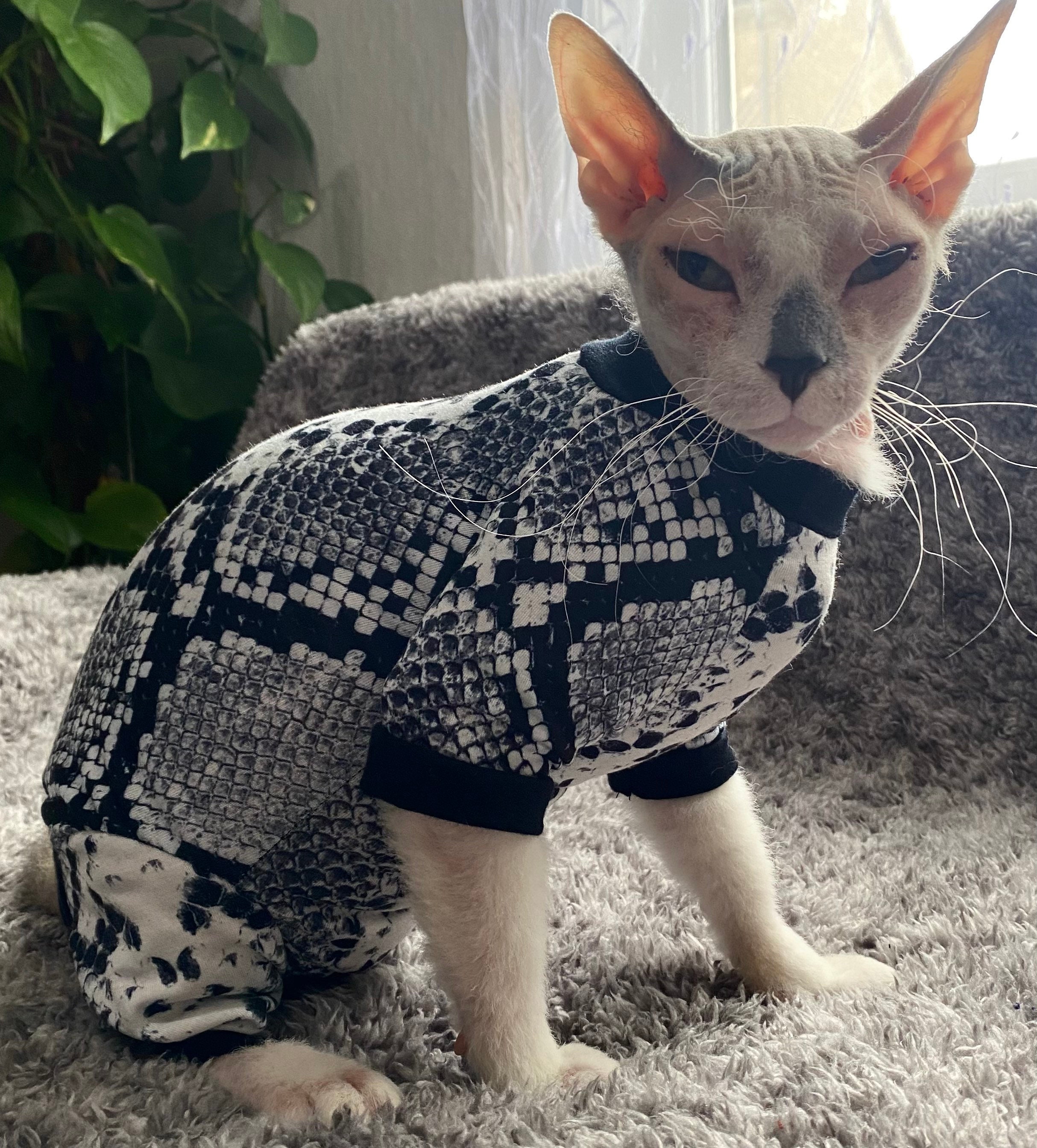 Sphynx cat clothes, sphynx jumper, sphynx cat pyjamas , sphynx clothes, devon r | eBay UK
