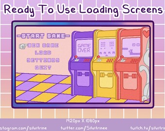 ANIMATED Twitch Screens Pack Purple Night Cyberpunk Stream - Etsy